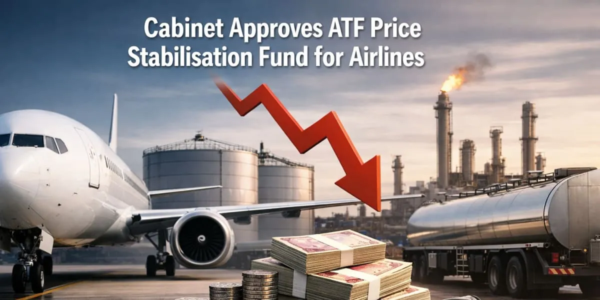 Cabinet Approves ATF Price Stabilisation Fund for Airlines