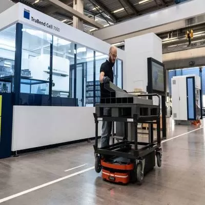 INTECH: TRUMPF Unveils Easy Solution for Automated Material Transport
