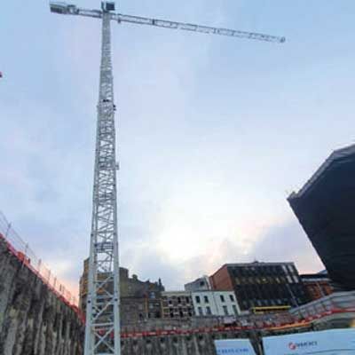 Irish Cranes installs two Raimondi cranes in Dublin