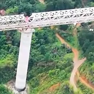 Indian Railways completes launch of world’s tallest railway pier bridge