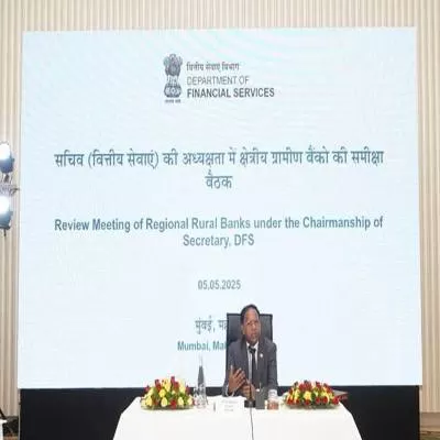 DFS Secretary Reviews RRBs' Performance, Merger Plan Progress