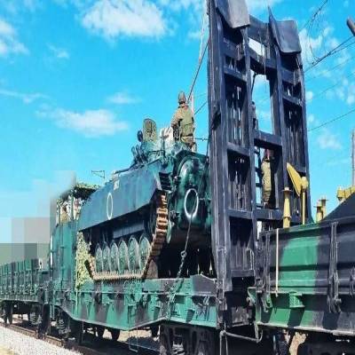 Russia unveils armored train, unique fusion of defence and railway