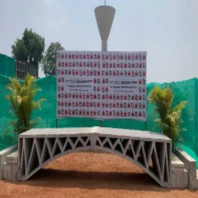 IIT Hyderabad Instals 3D-Printed Pedestrian Bridge