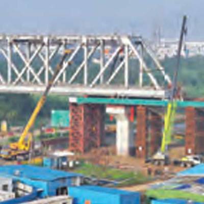 NHSRCL erects first steel bridge for MAHSR corridor