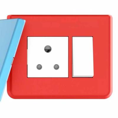 Colourful yet functional switches