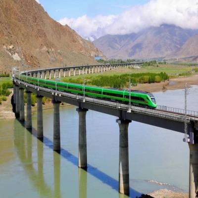 China runs first fully electrified bullet train in Tibet region