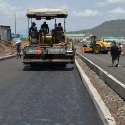 Imphal City Sees Major Concrete Road Project Underway