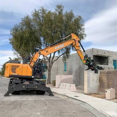 With WX175E SR, Case CE strikes the wheeled excavator market