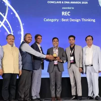 REC honoured with ‘Best Design Thinking Award’ at DNA Awards 2025
