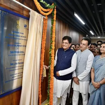 Piyush Goyal Inaugurates Expanded ISA Building at Intellectual Property ...