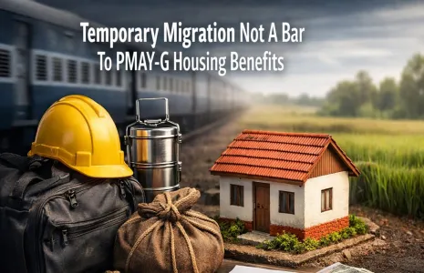 Temporary Migration Not A Bar To PMAY-G Housing Benefits